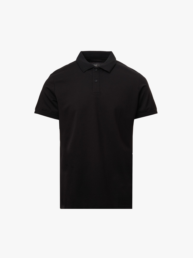 Áo Polo Vải Modal Thêu 4MEN Club Tay Áo Form Slimfit PO138 Màu Đen - Mã ...