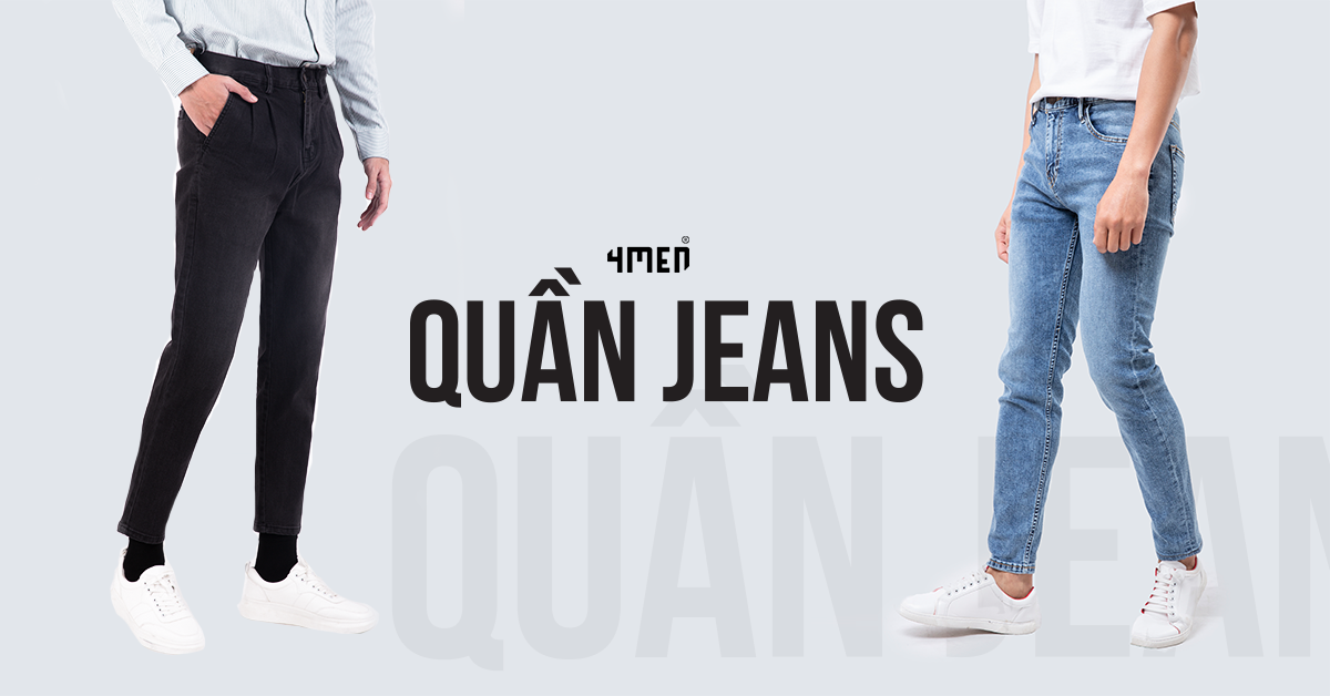 Quần jean nam đẹp, shop quần jean Hàn Quốc nam 2022
